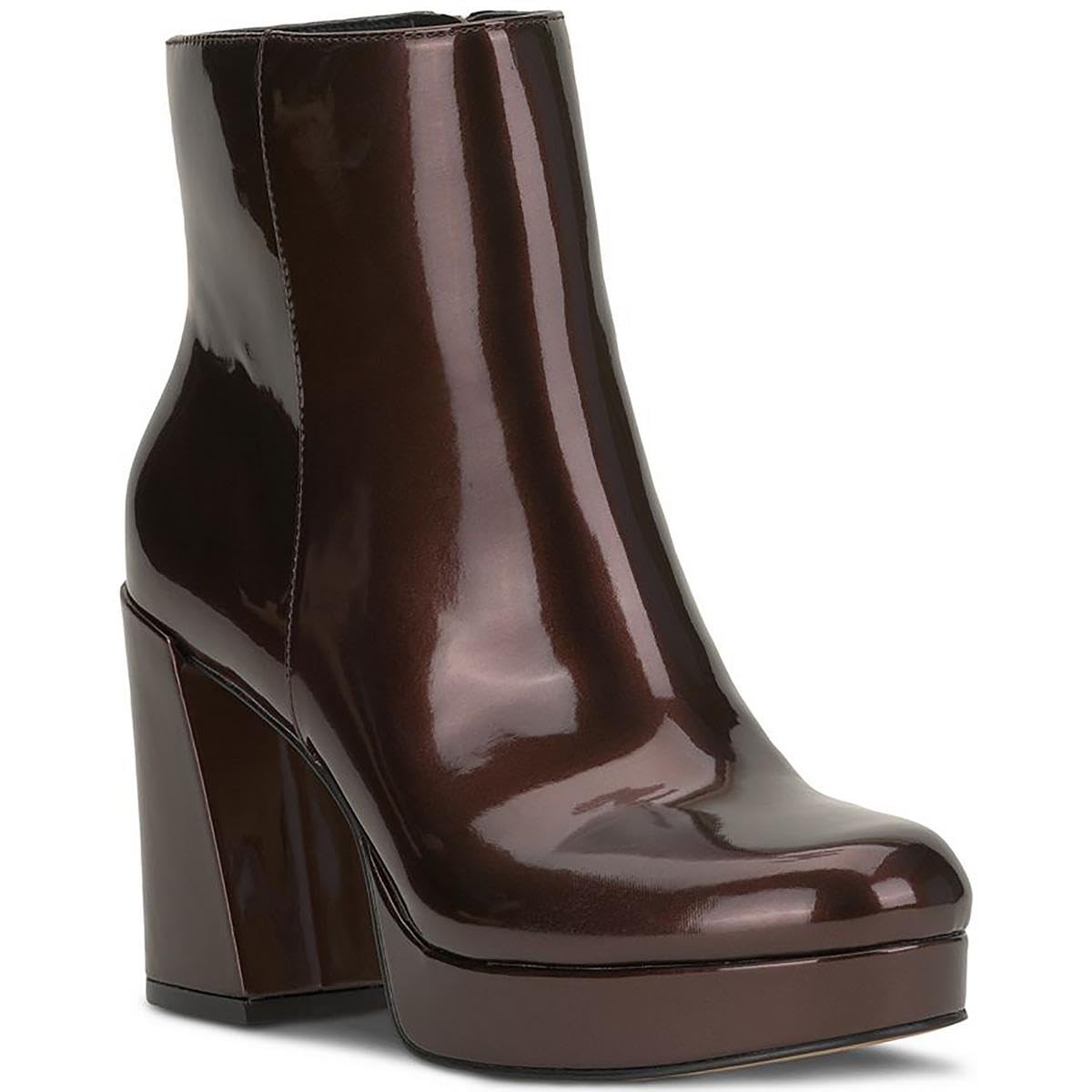 Jessica Simpson Women's Rexura Platform Bootie Ankle Boot, Deep Brown ...