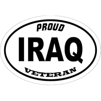 Amazon.com: Inkfidel 2" x 6" Iraqistan Iraq Afghanistan OIF OEF Decal ...