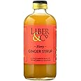 Amazon.com: Liber & Co. Fiery Ginger Syrup (9.5oz) Made with Peruvian ...