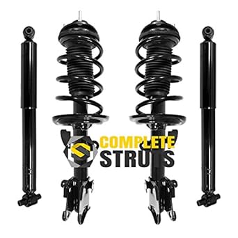 Amazon.com: Front Quick Complete Strut Assemblies & Rear Bare Shock ...