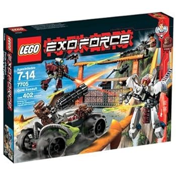 Amazon.com: Lego Exo Force Set #7713 Bridge Walker vs White Lightning ...