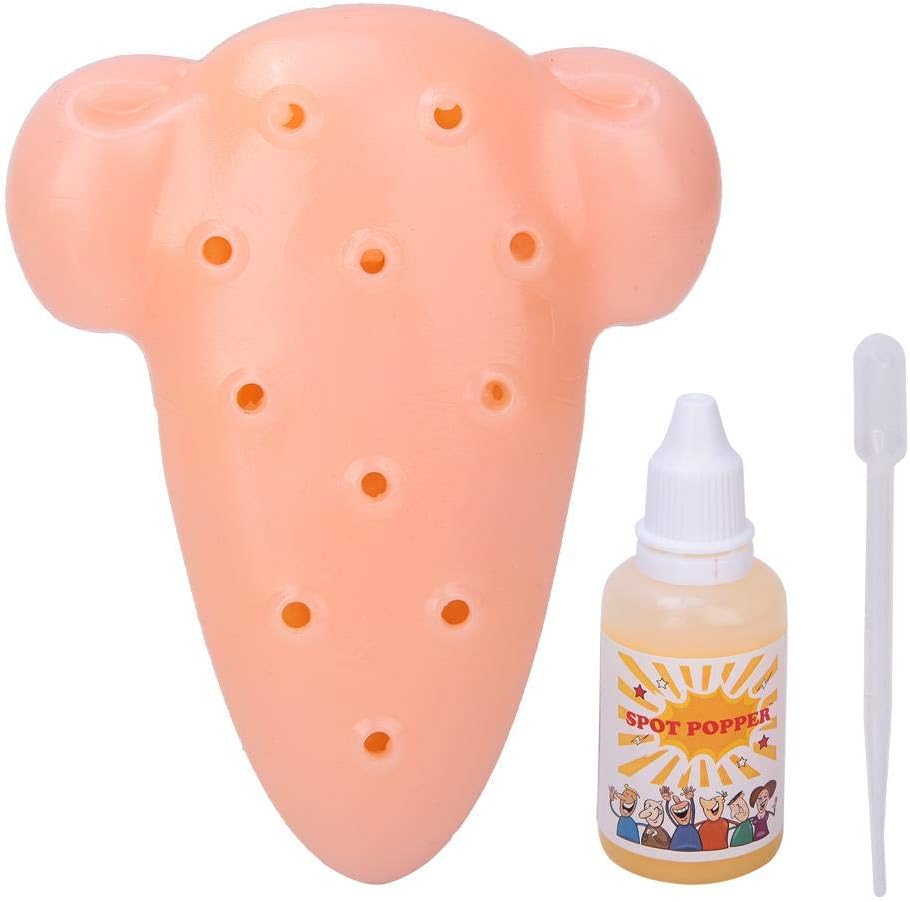 Pimple Popper Toys, Squeeze Acne Stress Relief Toys Funny Nose Pimple ...