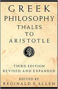 Amazon.com: Greek Philosophy: Thales to Aristotle (Readings in the ...