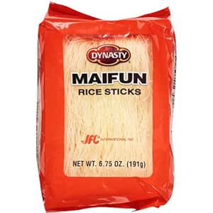 Amazon.com : Dynasty Maifun Rice Sticks, 6.75 Ounce (Pack of 12 ...