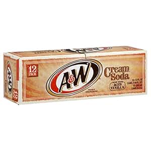 Amazon.com : A&W Cream Soda made with Aged Vanilla Fridgepack - 12 oz ...