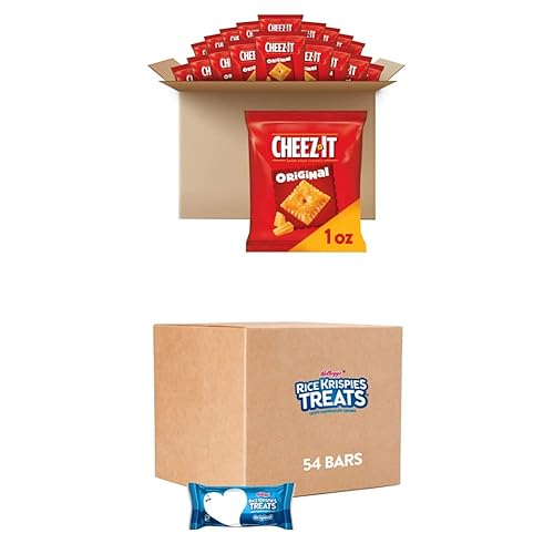 Kellogg's Bulk Snack Box, Cheez-It White Cheddar Cheese Crackers (40 ...