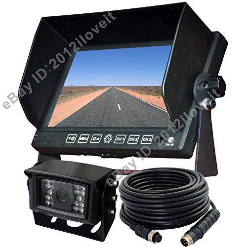 7"REVERSING REAR VIEW CAMERA SYSTEM FOR FARM EXCAVATOR