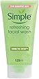 Amazon.com: Simple Kind to Skin Refreshing Facial Wash Gel ,150 ml (5 ...