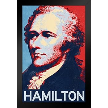 Amazon.com: Alexander Hamilton Portrait Art Print Poster 12x18 inch ...