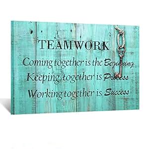 Amazon.com: Kreative Arts Large Teamwork Definition Office Quotes ...