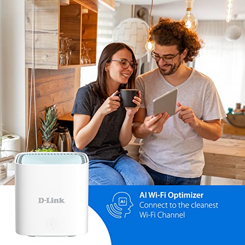 D-Link Eagle Pro AI Mesh WiFi 6 Router System (3-Pack) - Multi-Pack for ...
