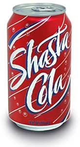 Amazon.com : Shasta Soda Cola, 12-Ounce Cans (Pack of 24) : Soda Soft ...