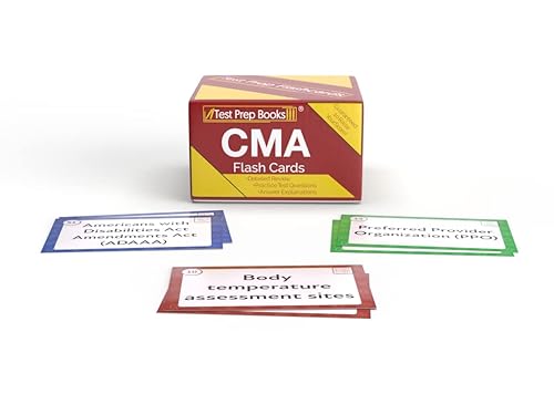 CMA Exam Prep Study Cards: CMA Test Prep 2025 and 2026 with Practice ...