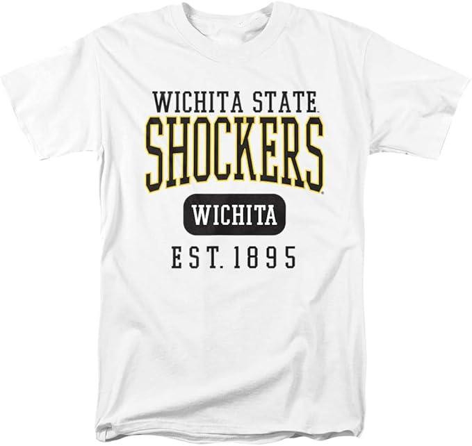 Amazon.com: Wichita State University Official Est. Date Unisex Adult T ...