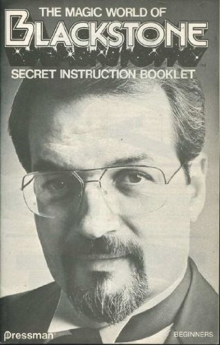Magic World of Blackstone. Secret Instruction Booklet. Advanced ...