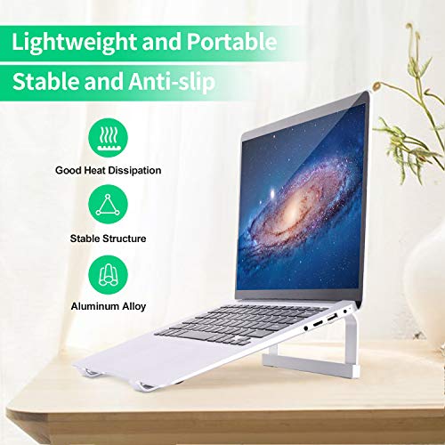 Laptop Stand for Desk, Aluminum Laptop Stand for 11 12 13 15 16 17 inch ...