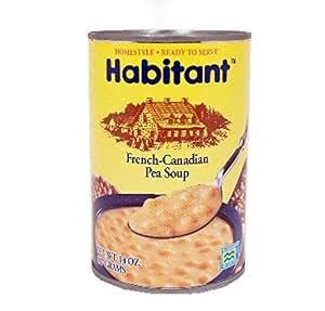 Amazon.com : Habitant French Canadian Yellow Pea Soup (Pack of 6) 14 oz ...