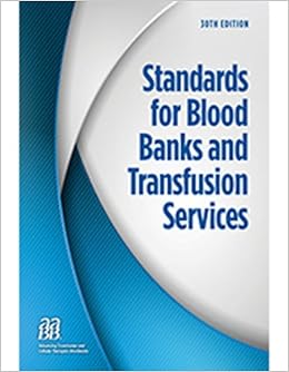 Standards for Blood Banks and Transfusion Services: American ...