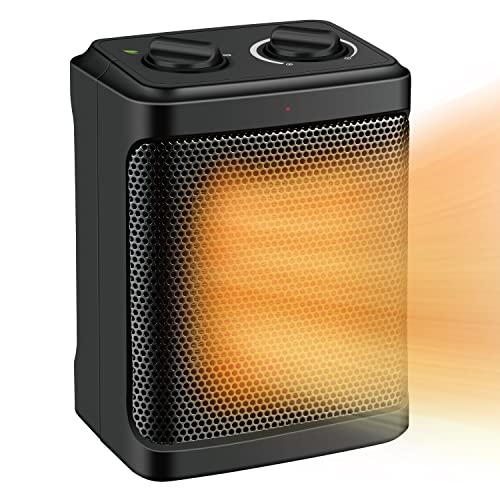 andily Portable Electric Space Heater for indoor use,1500W Ceramic ...