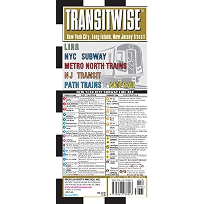 Mapa del Metro Transitwise NY-NJ: LIRR, Metro, Metro Mexico | Ubuy