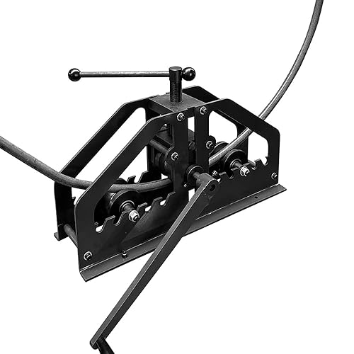 Manual Metal Tube Bender Machine, 1-1/4" to 2" Round Roller Stretcher ...