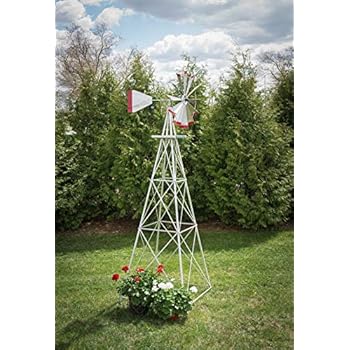 Amazon.com : 12 Ft Made in The USA Premium Aluminum Decorative Garden ...