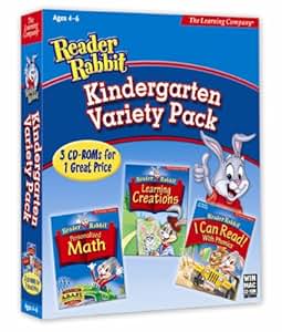 Amazon.com: Reader Rabbit Kindergarten Variety Pack