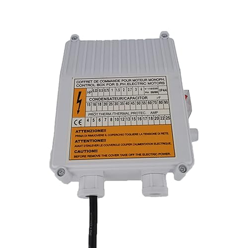 ZYIY Well Pump Control Box,Submersible Pump Parts Switch Controller Box ...