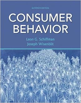 Consumer Behavior: Amazon.co.uk: Schiffman, Leon, Wisenblit, Joseph ...