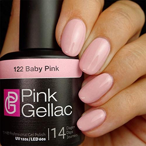 Amazon.com : Pink Gellac #187 Brilliant Blue UV / LED Gel Polish (15ml ...