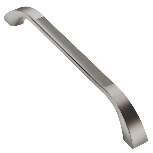 Chrome Kitchen Cabinet Handles Polished Chrome Cabinet Hardware Bowed ...