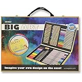 Amazon.com: Xonex Cherry Wood Art Set - 88 pieces: Office Products