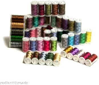 Amazon.com: 50 Spools Variegated Embroidery Machine Thread