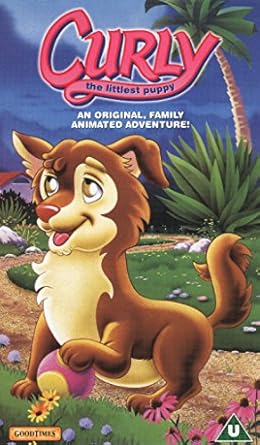 Curly - The Littlest Puppy [VHS] : Tony Ail, Nathan Aswell, Chera ...