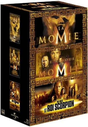 Trilogie La Momie : La Momie / Le Retour de la momie / Le Roi Scorpion ...