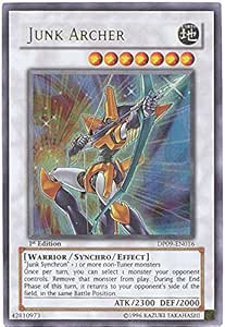 Amazon.com: Yu-Gi-Oh! - Junk Archer (DP09-EN016) - Duelist Pack 9 Yusei ...