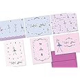 Amazon.com: Note Card Cafe All Occasion Greeting Card Set with ...