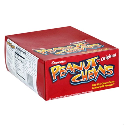 Amazon.com : Peanut Chews Original Candy, 2-Ounce Bars (Pack of 24 ...