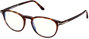 Amazon.com: Eyeglasses Tom Ford FT 5803 -B 054 Shiny Auburn Havana,"t ...