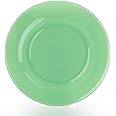 Amazon.com | Mosser 10 Inch Glass Jadeite Plate: Dinner Plates