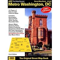 Metro Washington, D.C., Street Map Book: ADC, the Map People ...