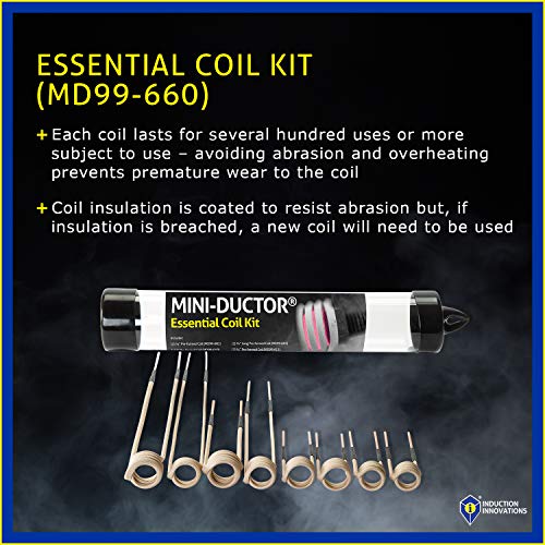 Induction Innovations - Essential Coil Kit (MD99-660) - Pre-Formed Coil Kit with Two 7/8″ MD99 ...