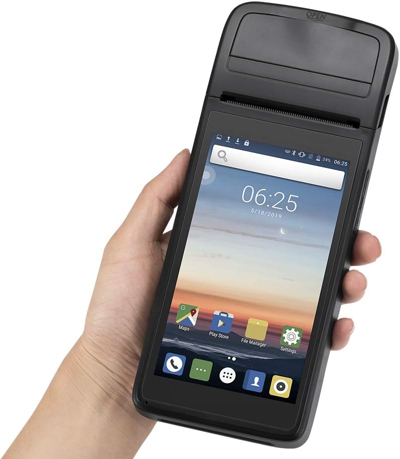 Amazon.com: LOSRECAL [Update 6.0] Android POS Terminal Receipt Printer ...