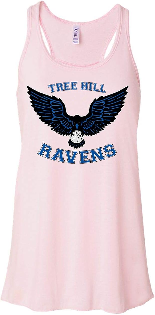 One Tree Hill Ravens Jersey Flowy Tank Top For Women: Amazon.ca ...