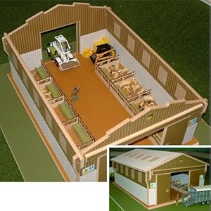 BRUSHWOOD Toy Farm BT7000 Lambing Shed scale 1:32: Amazon.co.uk: Toys ...