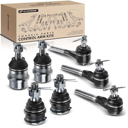 A-Premium Set of 7, Front Upper Lower Ball Joint, Inner Outer or At ...