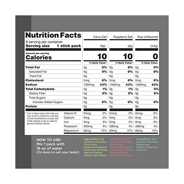 LMNT Electrolyte Drink Mix | Hydration Powder | Keto & Paleo | No Sugar ...