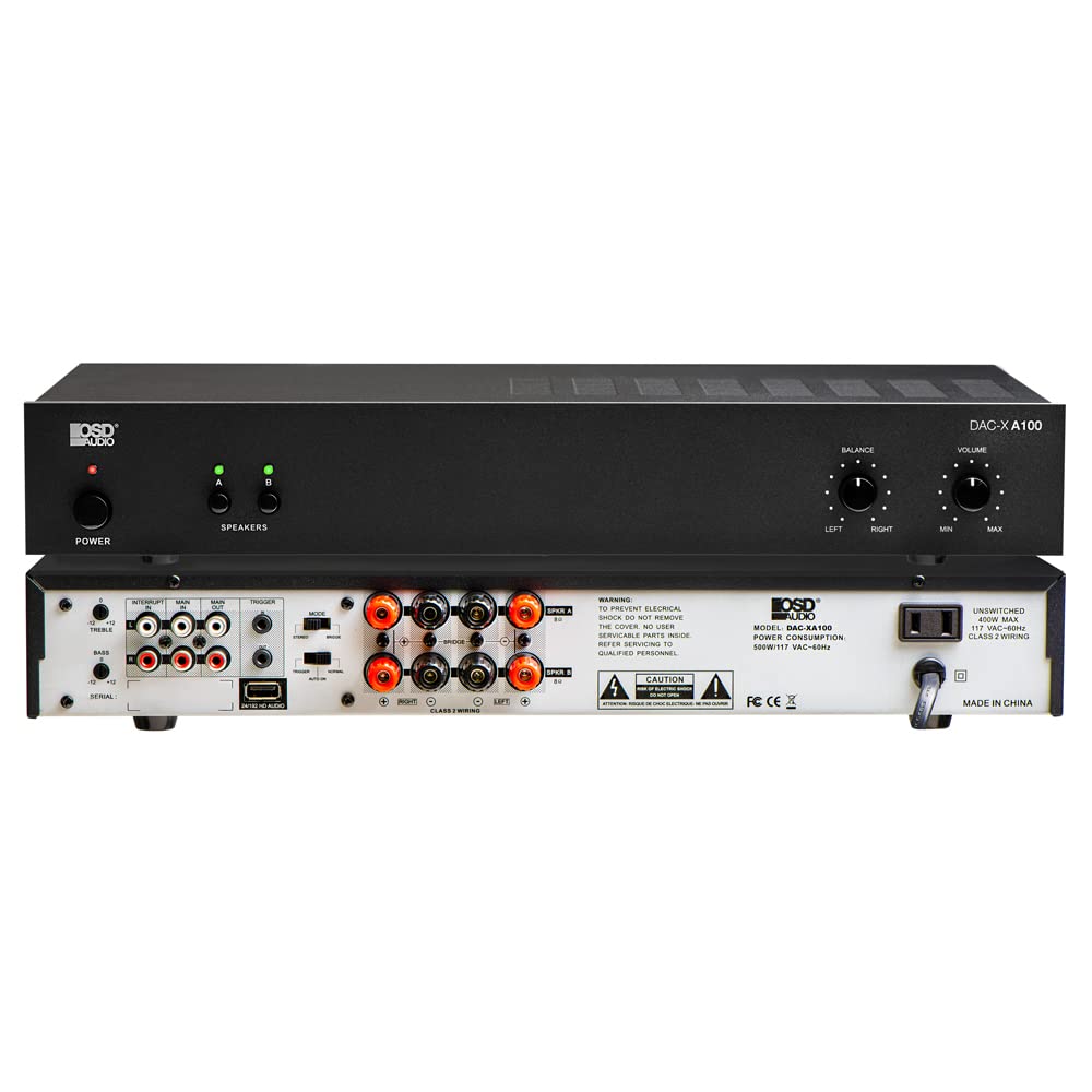 Mua OSD DAC-XA100 100W RMS 2 Channel Class A Power Amplifier with 24/ ...