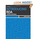Amazon.com: Introducing RDA: A Guide to the Basics (ALA Editions ...