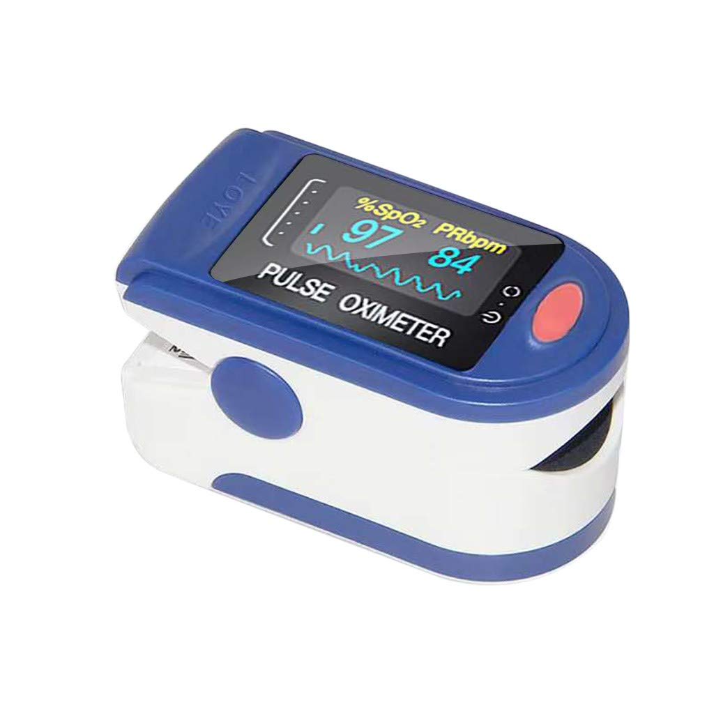 Digital Readings for SpO2 BPM Accurate Results Fingertip Blood Oxygen ...